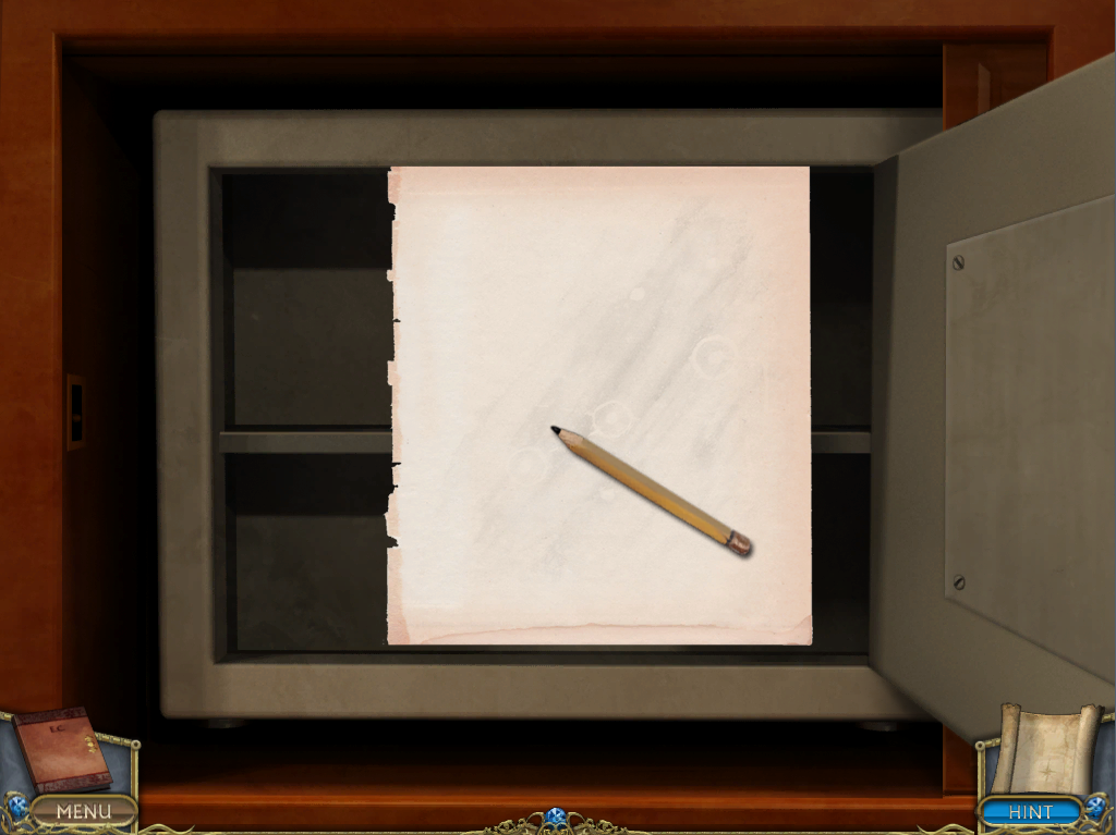 Rub the pencil over the blank sheet to copy Map - Zylom